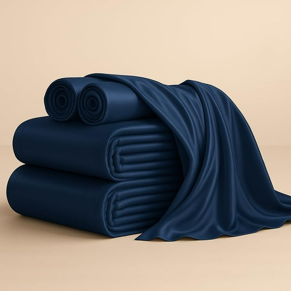 Mulberry Silk Sheet Set 4Pcs, 6A Grade 12 Momme Mulberry Silk Bed ...