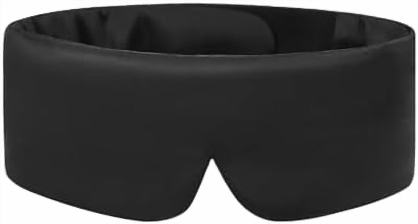 Mulberry Silk Sleeping Eye Mask, Wraparound Style Comfort Ear Muff ...