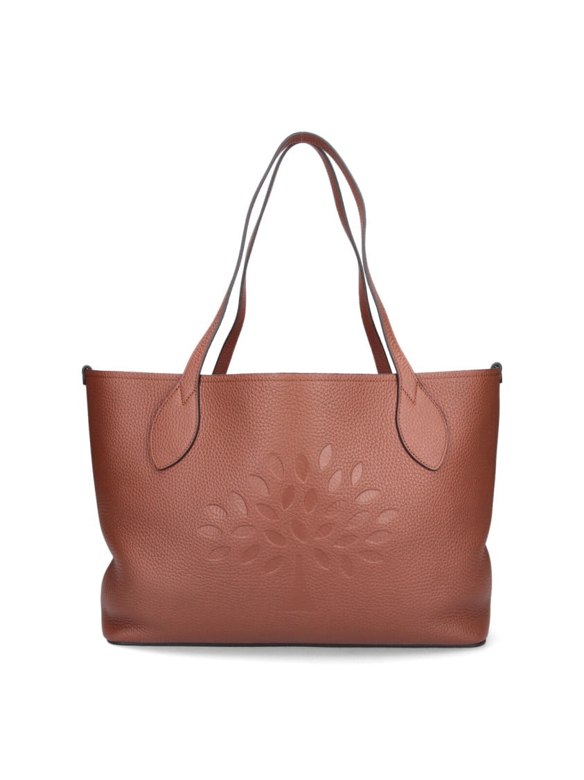 Mulberry Women's Brown Tree Grain Leather Tote Bag Brown - Walmart.com