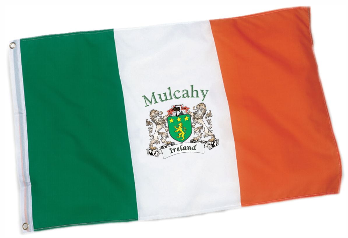 Mulcahy Irish Coat of Arms Ireland Flag - 3'x5' foot. - Walmart.com