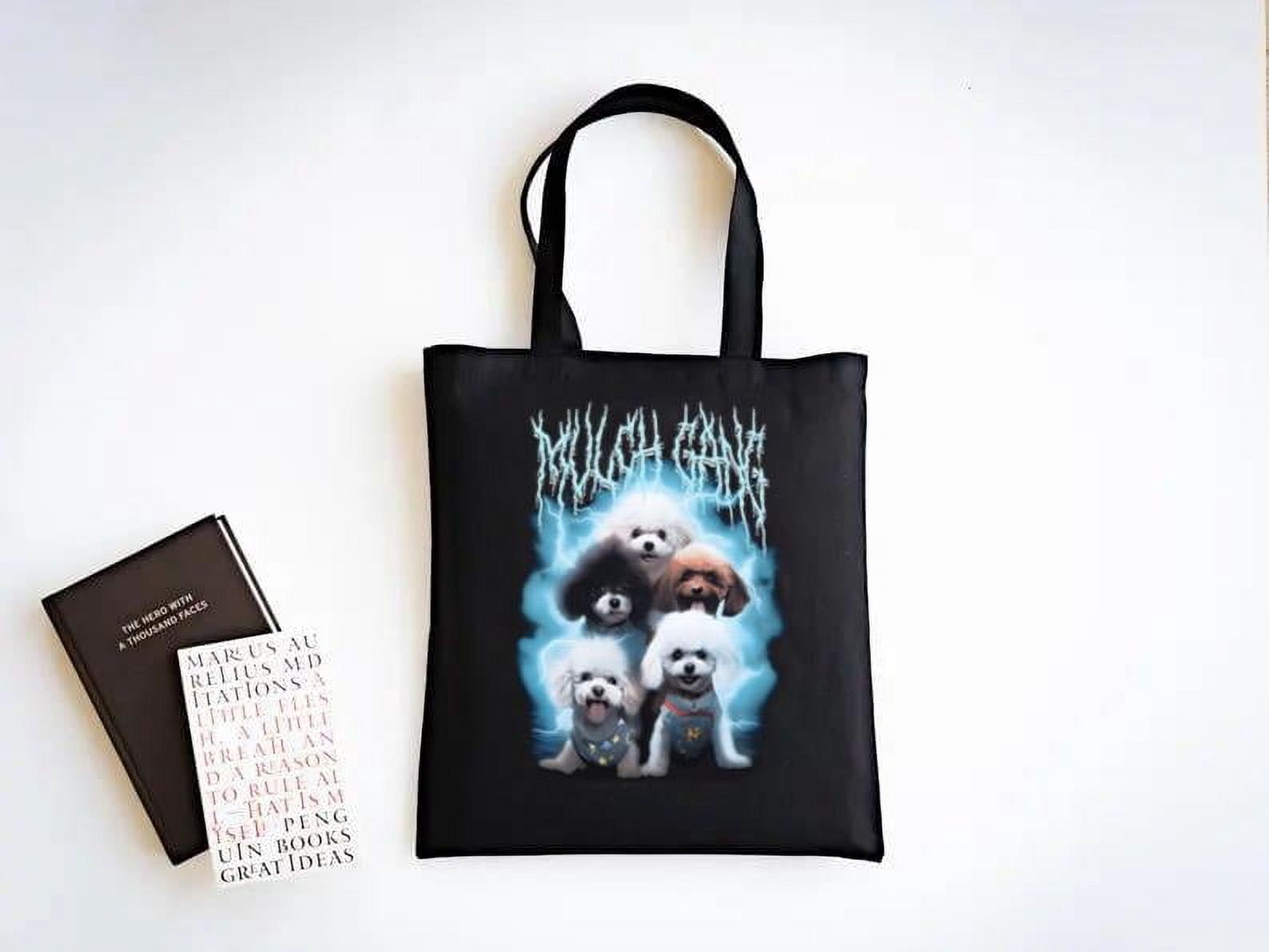 Mulch Gang Cute Dogs TShirt By Friday Jr Funny Animal Pet Tote Bag V4XL ...