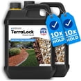 TerraLock Mulch Glue, 2 Gallon, Landscape Binder, Weatherproof Barrier ...