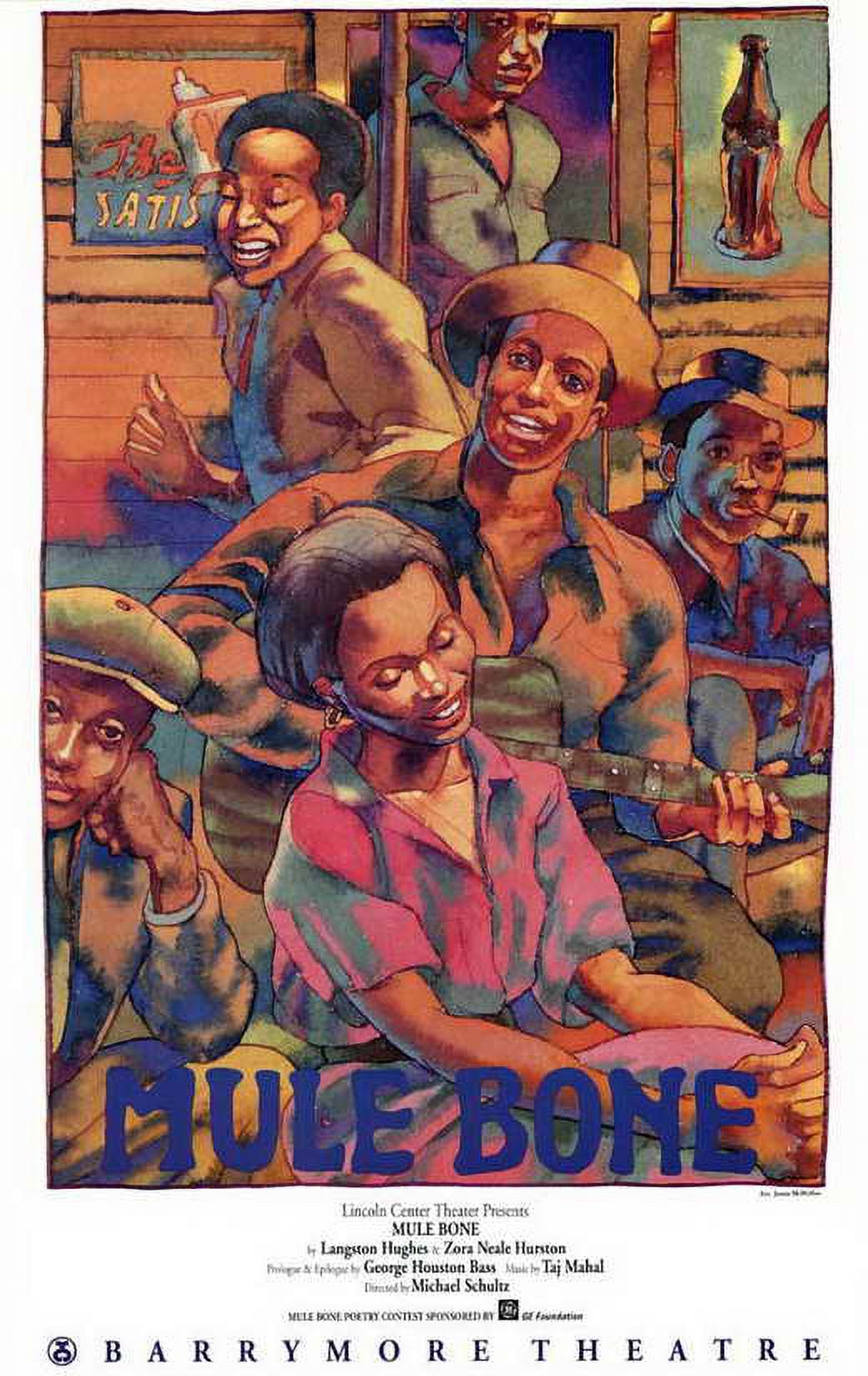 Mule Bone (Broadway) - movie POSTER (Style A) (11" x 17") - Walmart.com
