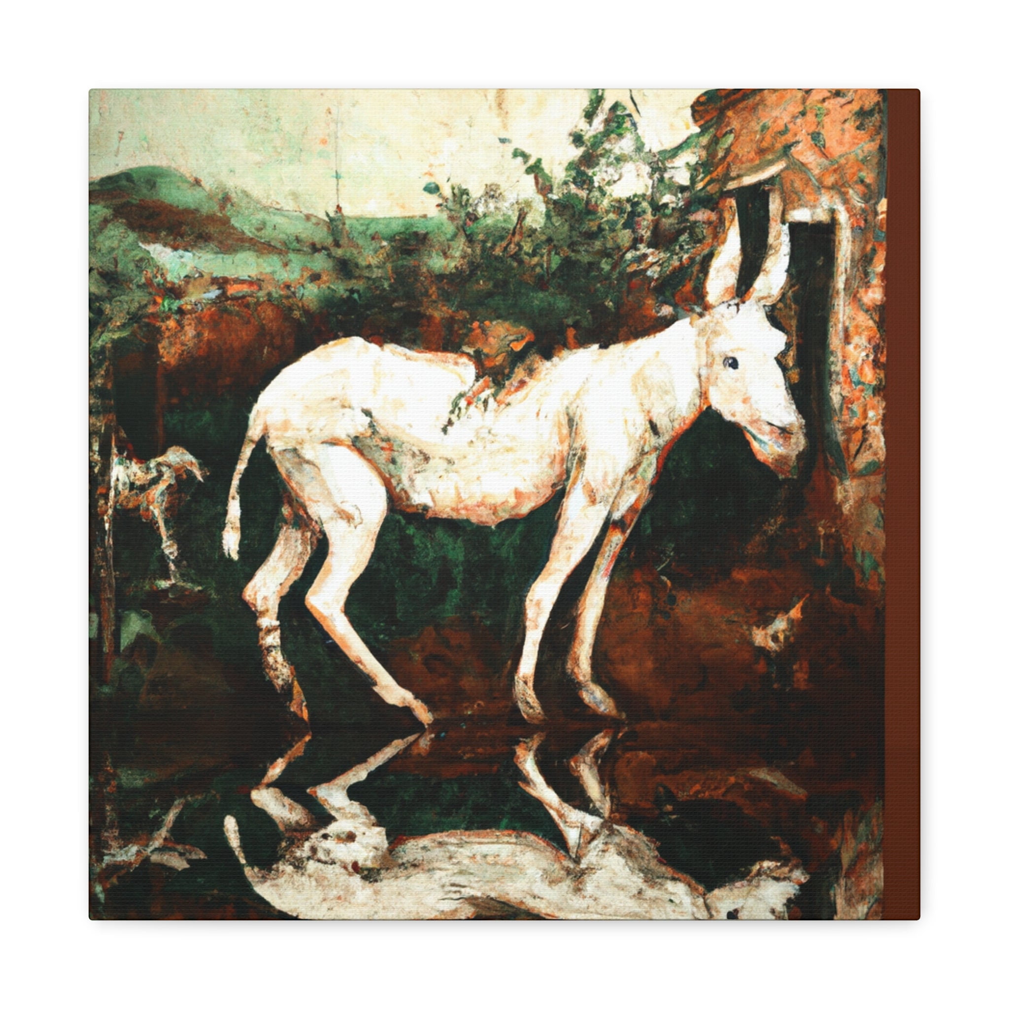 Mule In Neoclassicism - Canvas - Walmart.com