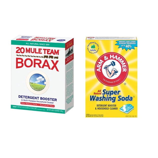 Borax & Washing Soda Pack | Mild detergents for hospitality - Walmart ...
