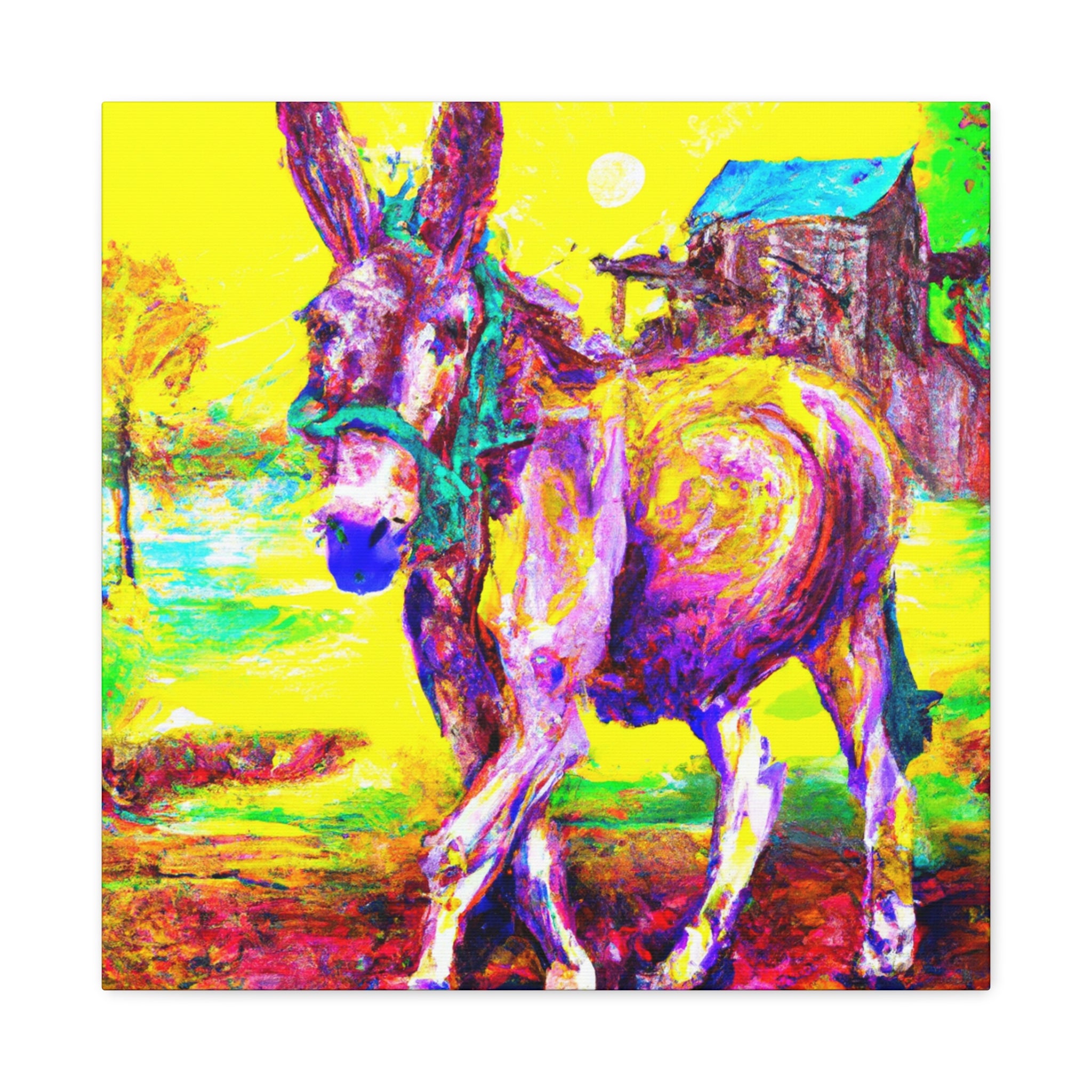 Mule in Splendor. - Canvas - Walmart.com