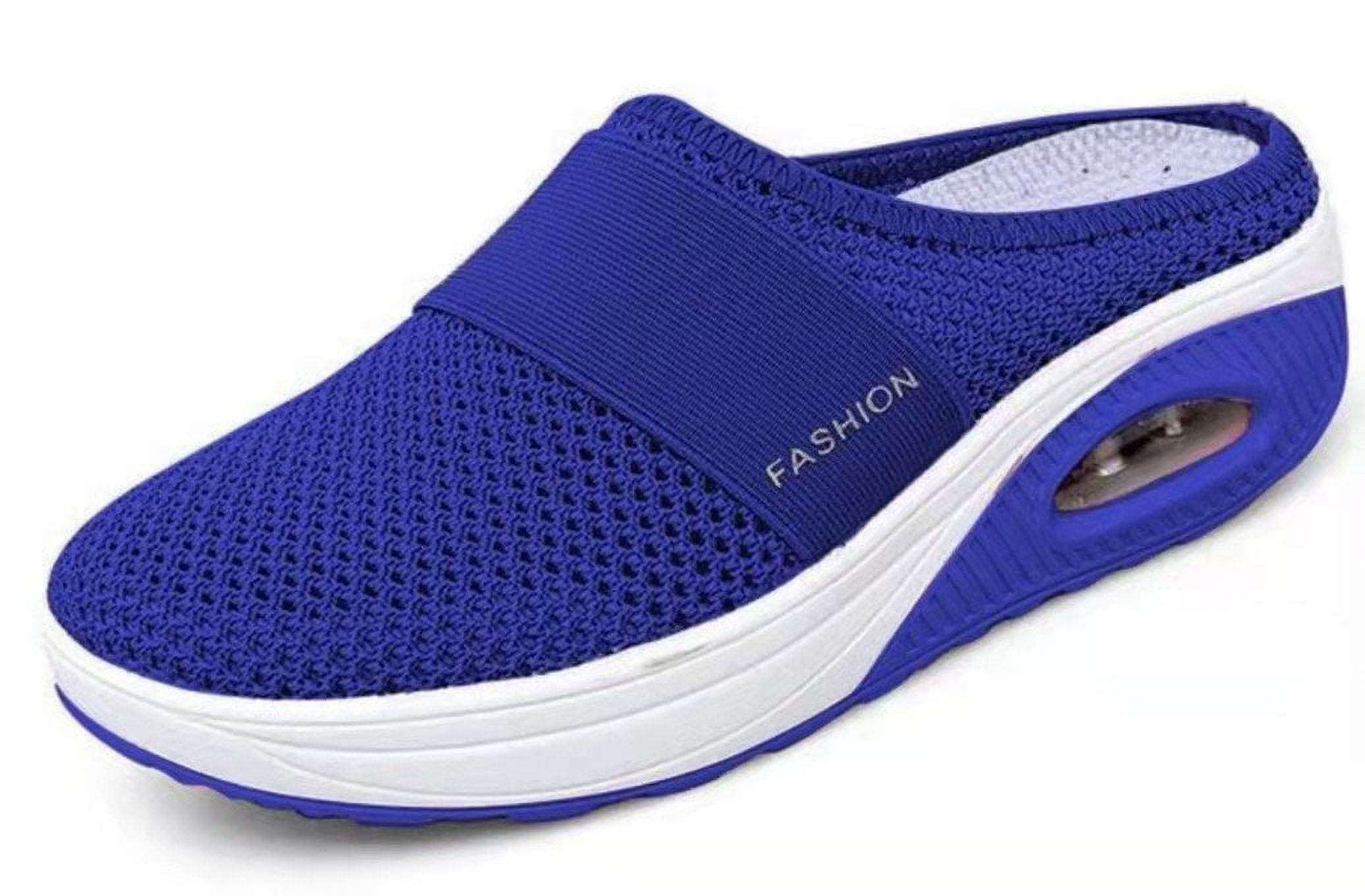 Mules for Women 2024 Backless Walking Sneakers Summer Slip-On Mule ...