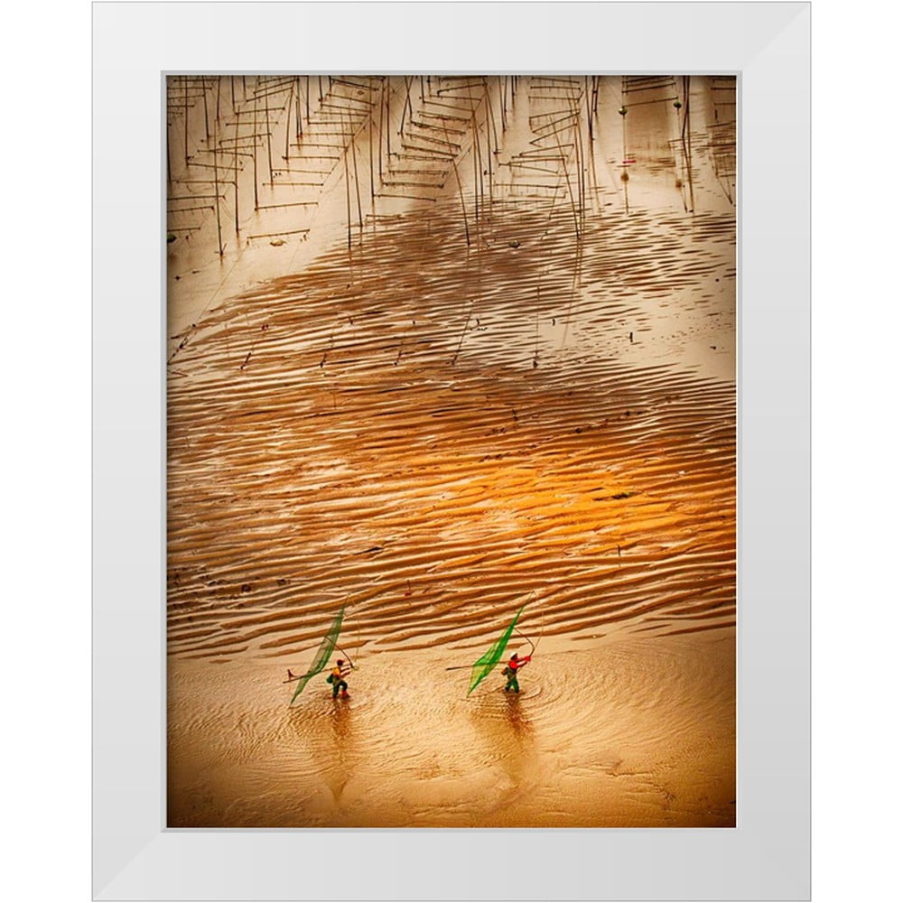 Muliani Hartojo, Angela 12x14 White Modern Wood Framed Museum Art Print ...