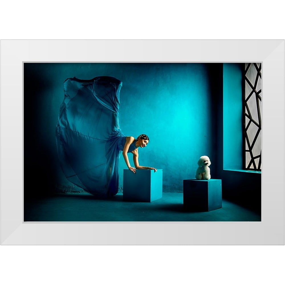 Muliani Hartojo, Angela 14x11 White Modern Wood Framed Museum Art Print ...