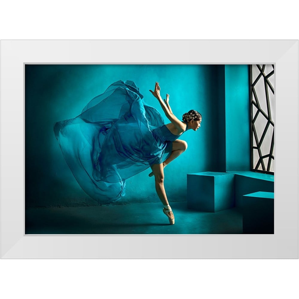 Muliani Hartojo, Angela 14x11 White Modern Wood Framed Museum Art Print ...