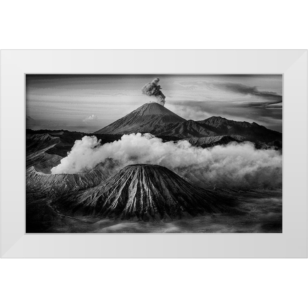 Muliani Hartojo, Angela 18x13 White Modern Wood Framed Museum Art Print ...