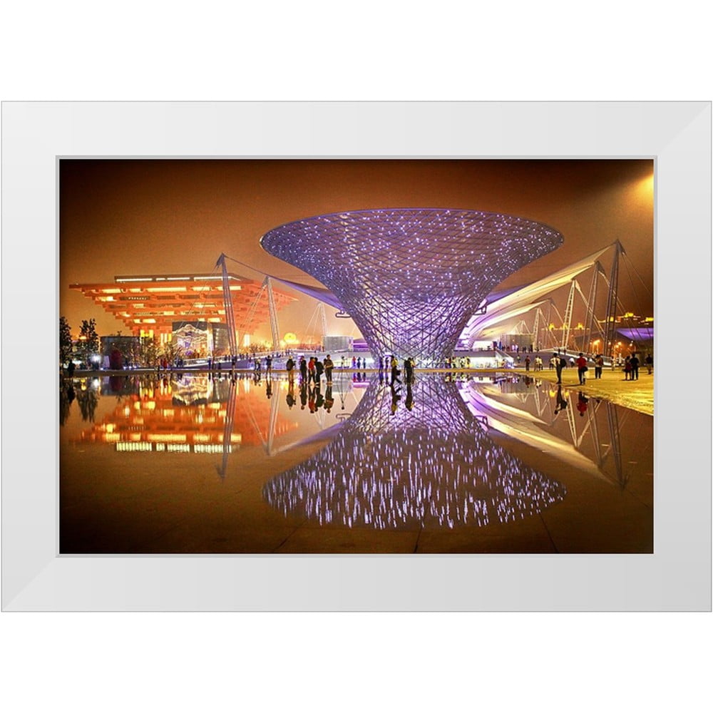 Muliani Hartojo, Angela 24x17 White Modern Wood Framed Museum Art Print ...