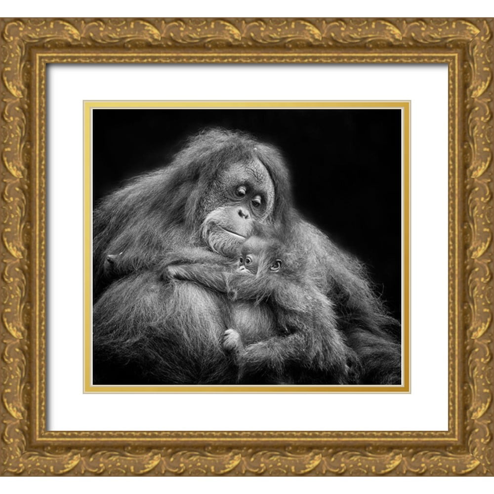 Muliani Hartojo, Angela 29x26 Gold Ornate Wood Framed with Double ...