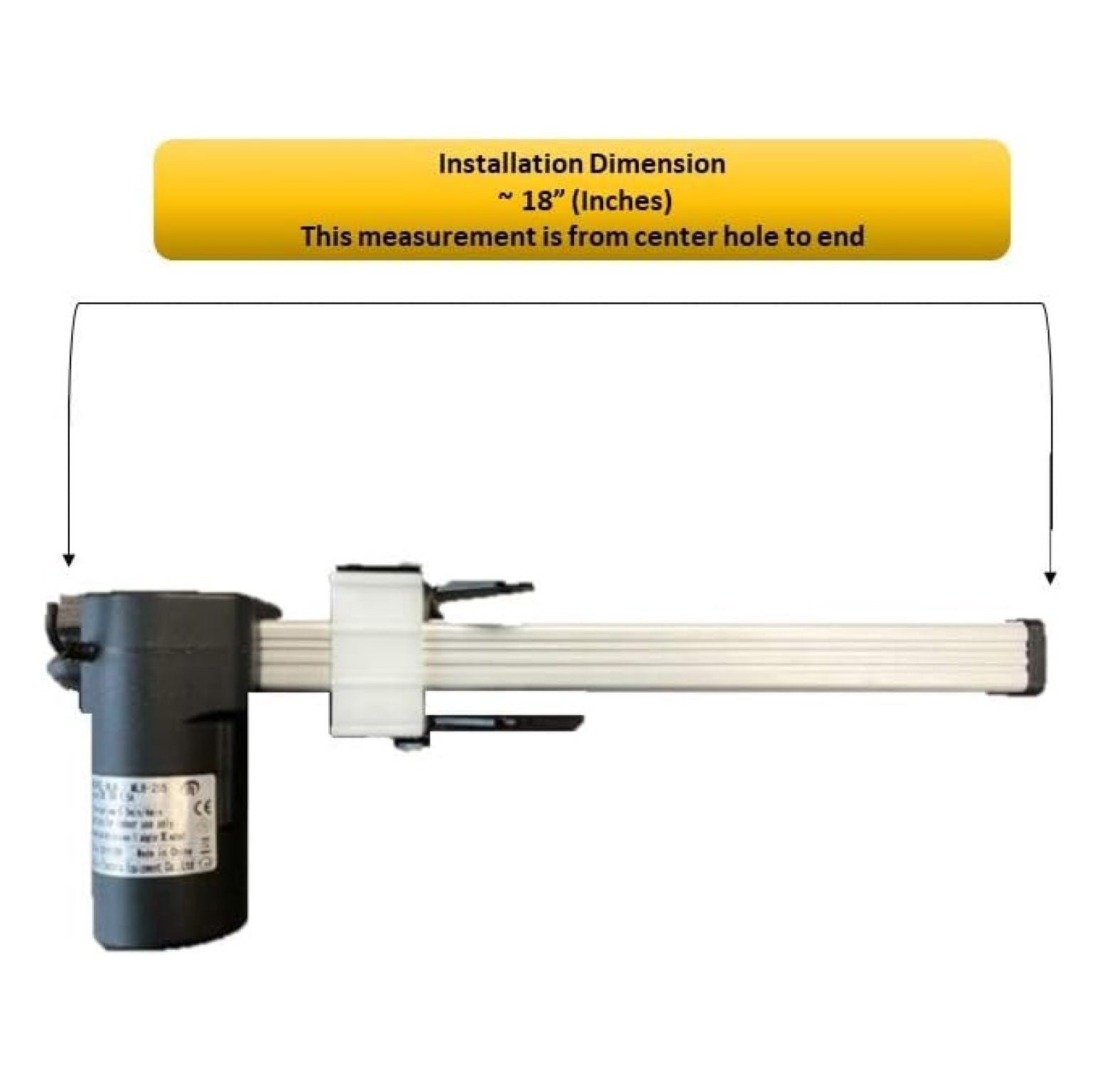 Mulin Power Recliner Motor Replacement with Cord Model ML8-255 Actuator ...