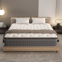 12 inch Ultra Support Queen Mattress, Hybrid Medium Firm Mattress in a ...