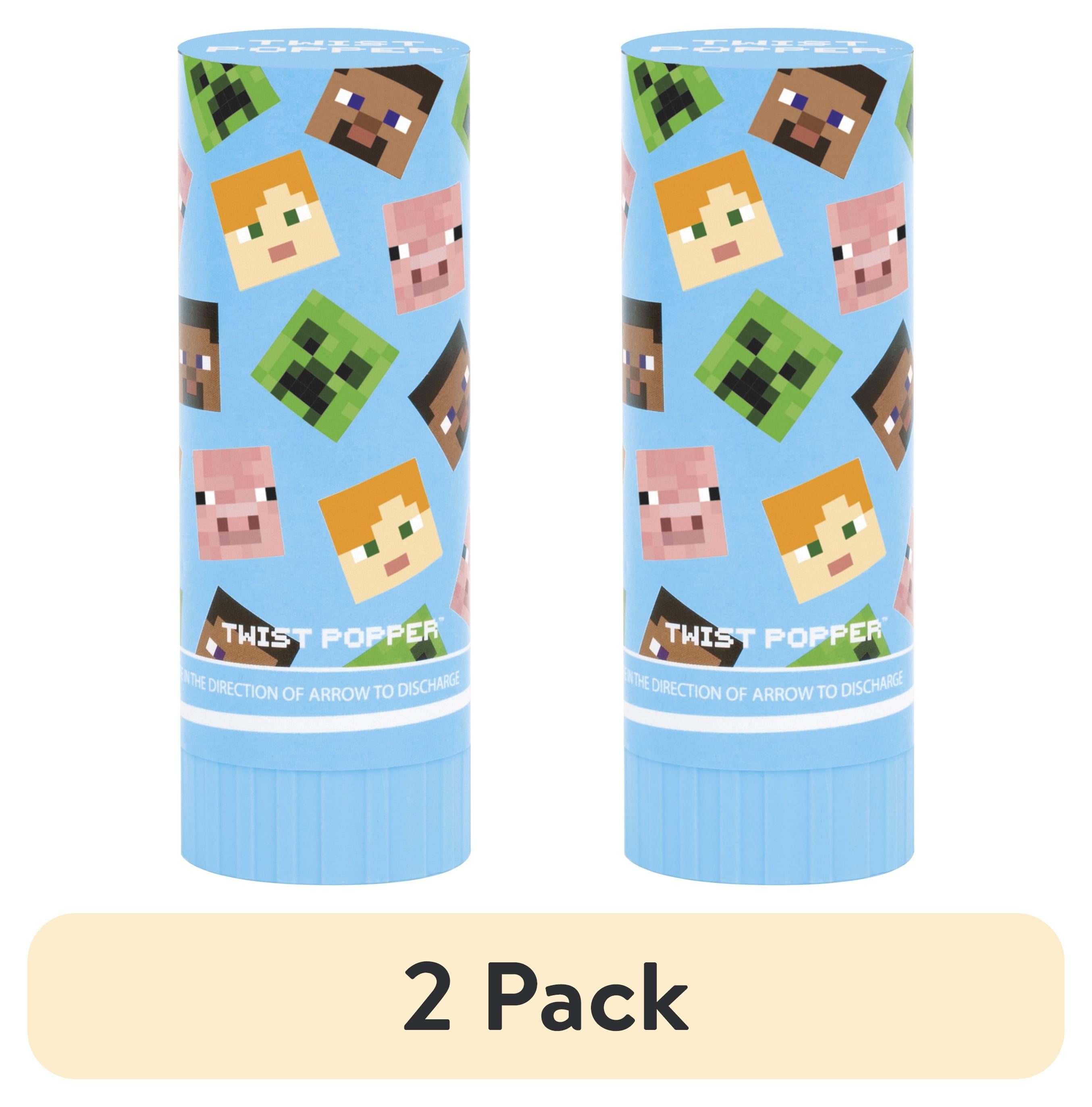 (2 pack) Mulitcolor Minecraft Party Twist Poppers, 3ct - Walmart.com