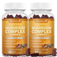 GoBiotix Focus 8 Mushroom Supplement | Brain Booster | Immune Support ...