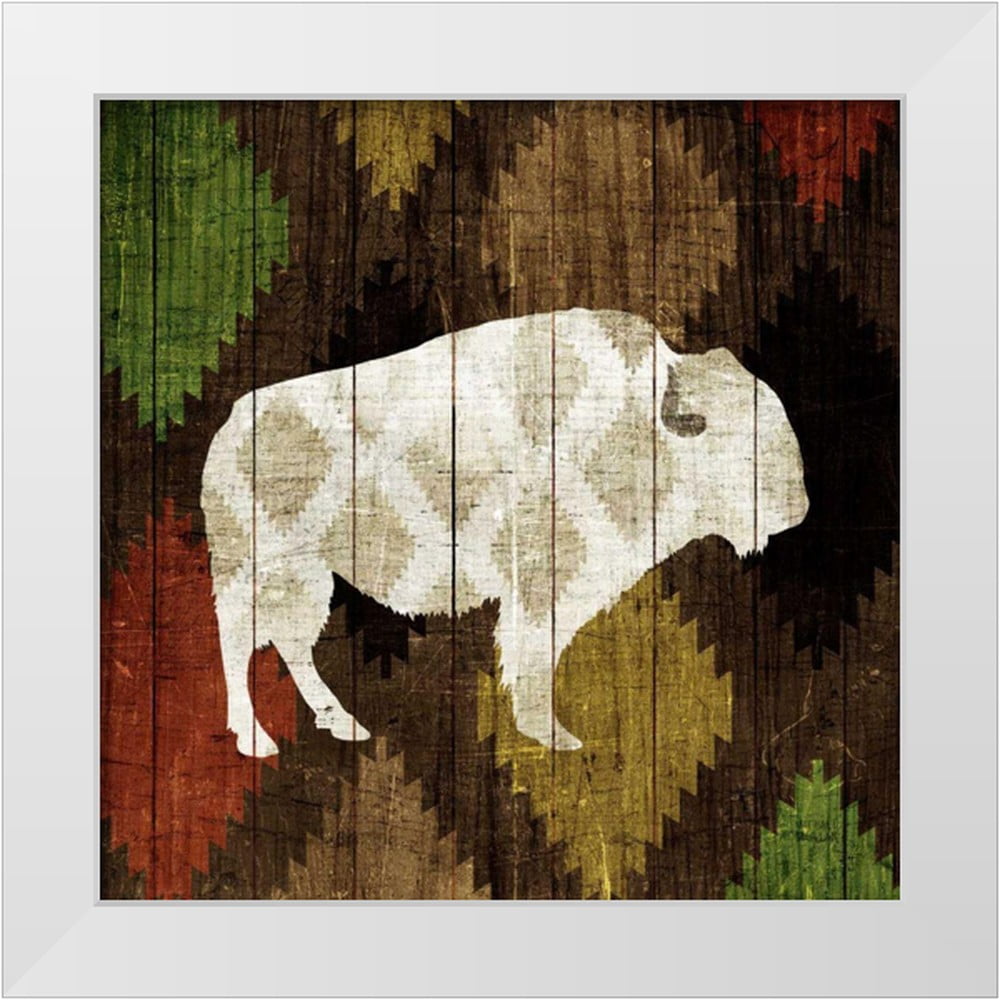 Mullan, Michael 12x12 White Modern Wood Framed Museum Art Print Titled ...