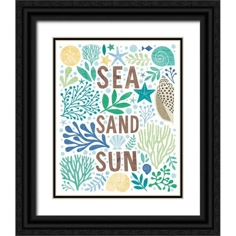 Mullan, Michael 12x14 Black Ornate Wood Framed with Double Matting ...