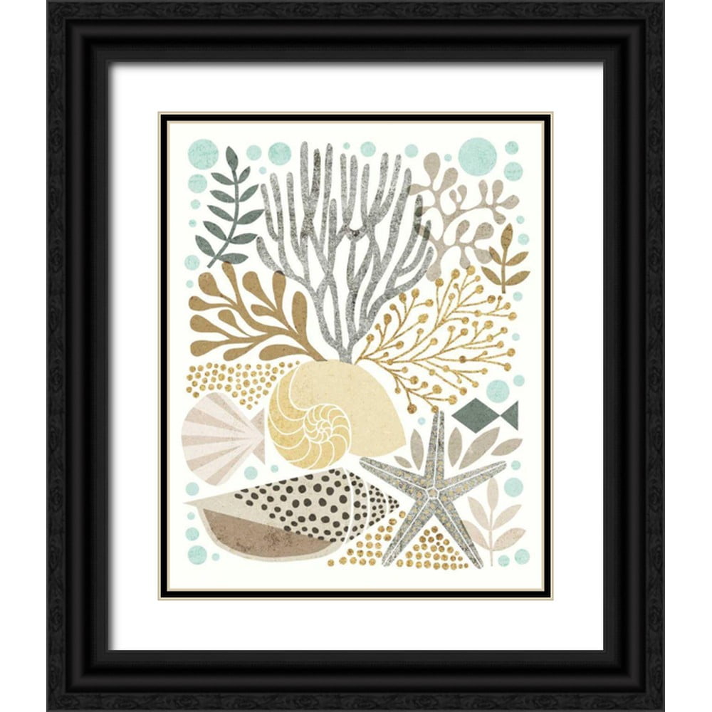 Mullan, Michael 12x14 Black Ornate Wood Framed with Double Matting ...