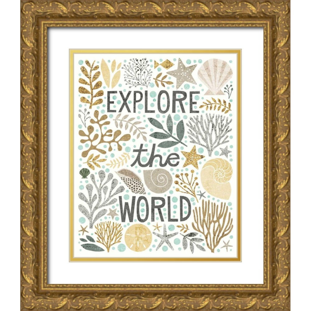 Mullan, Michael 12x14 Gold Ornate Wood Framed with Double Matting ...