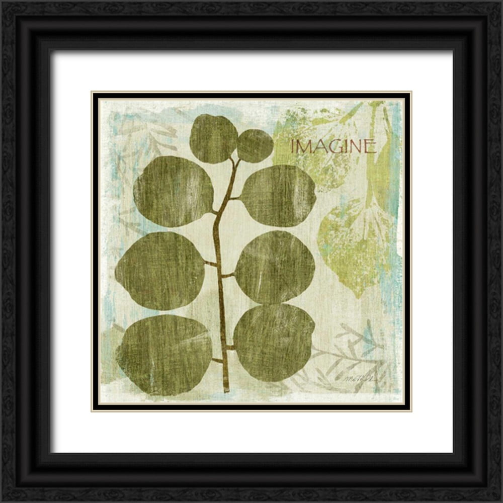 Mullan, Michael 15x15 Black Ornate Wood Framed with Double Matting ...