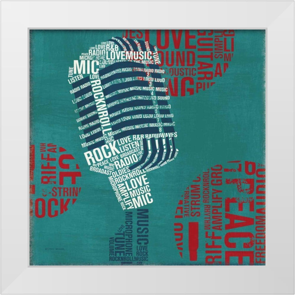 Mullan, Michael 15x15 White Modern Wood Framed Museum Art Print Titled ...