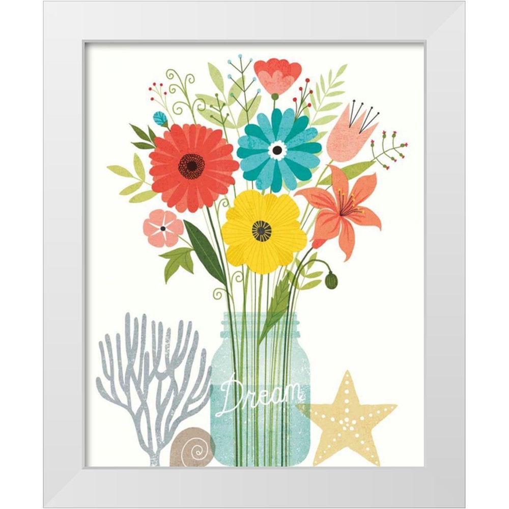 Mullan, Michael 15x18 White Modern Wood Framed Museum Art Print Titled ...