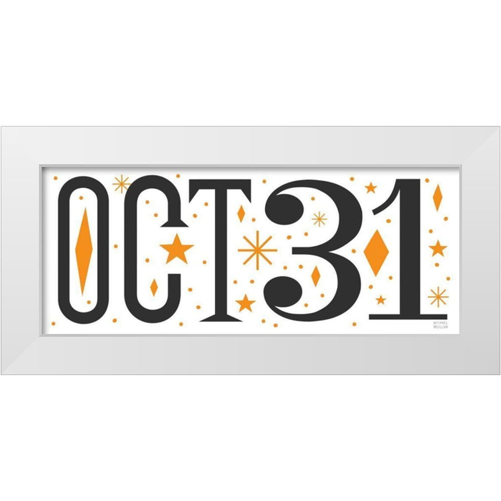 Mullan, Michael 18x10 White Modern Wood Framed Museum Art Print Titled ...