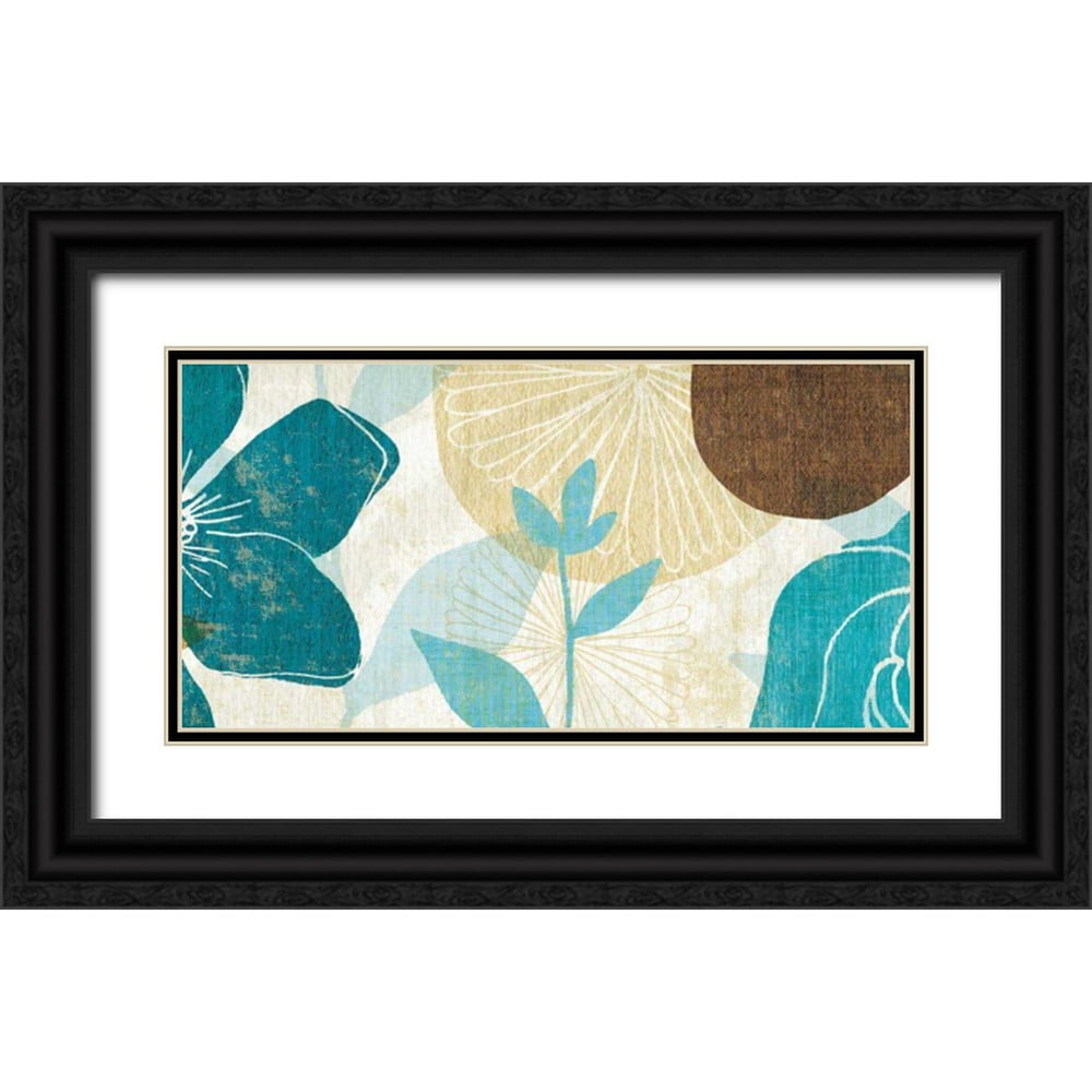 Mullan, Michael 18x11 Black Ornate Wood Framed with Double Matting ...