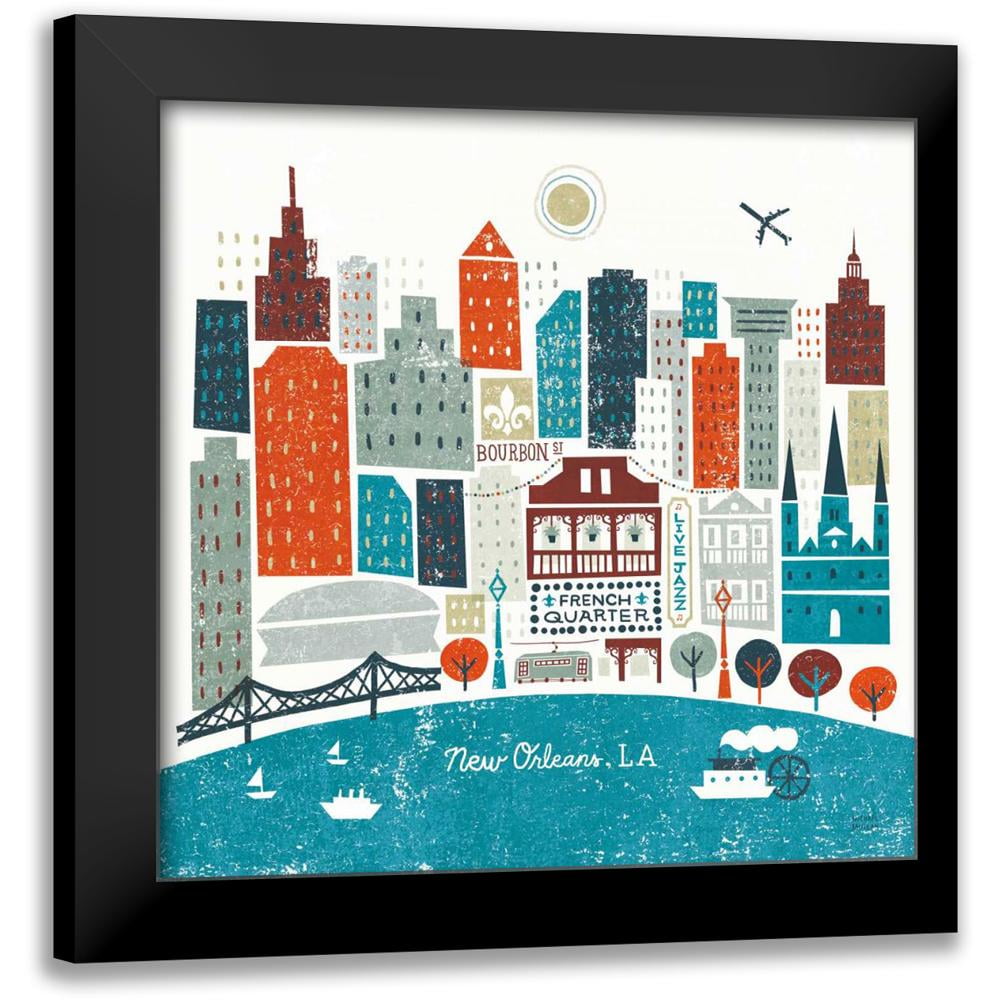 Mullan, Michael 20x20 Black Modern Framed Museum Art Print Titled ...