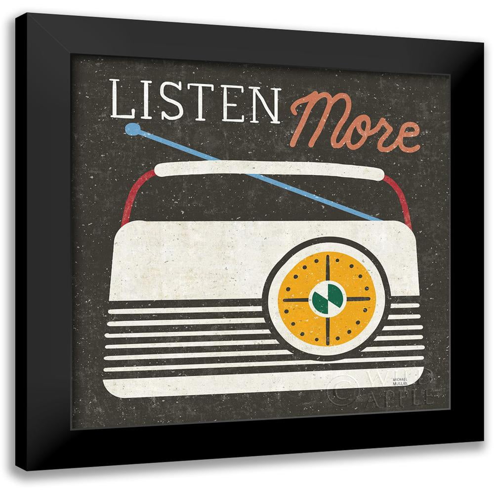 Mullan, Michael 20x20 Black Modern Framed Museum Art Print Titled ...