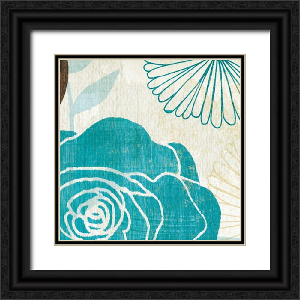 Mullan, Michael 20x20 Black Ornate Wood Framed with Double Matting ...