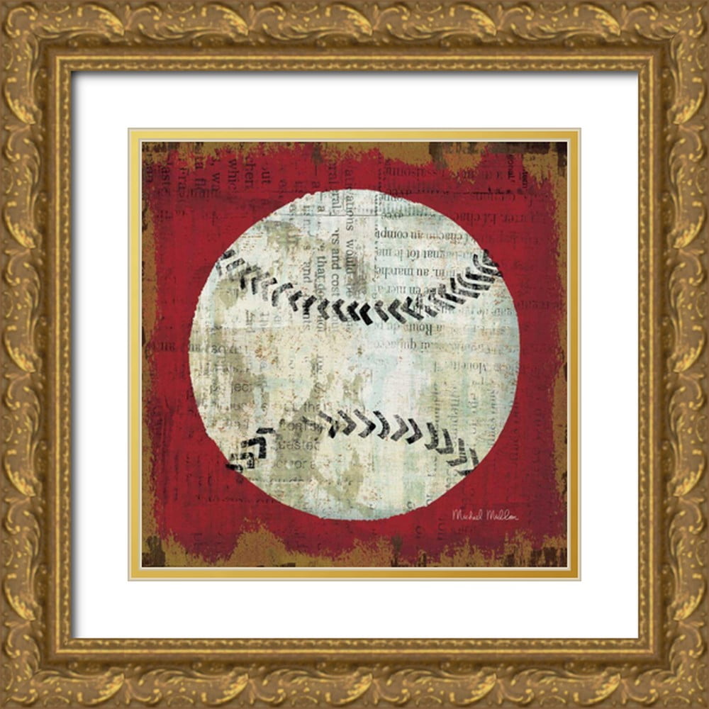 Mullan, Michael 20x20 Gold Ornate Wood Framed with Double Matting ...
