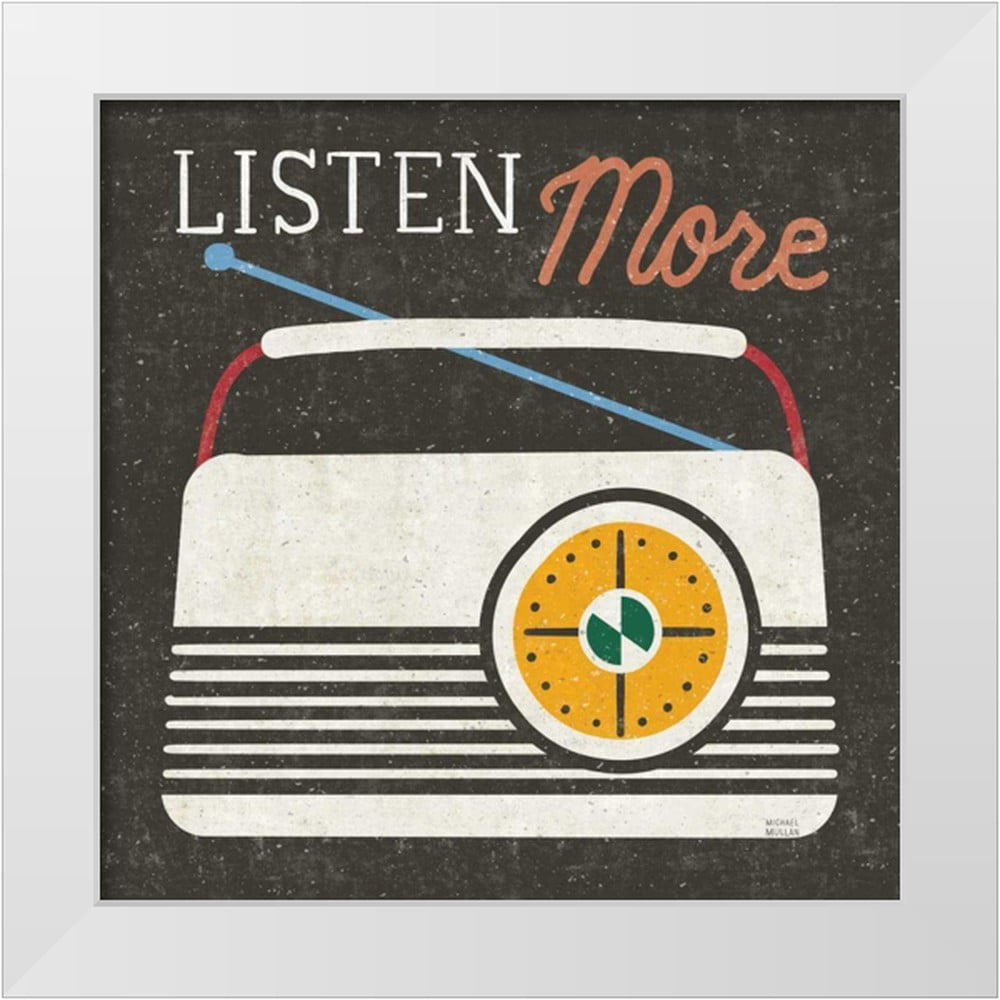 Mullan, Michael 20x20 White Modern Wood Framed Museum Art Print Titled ...