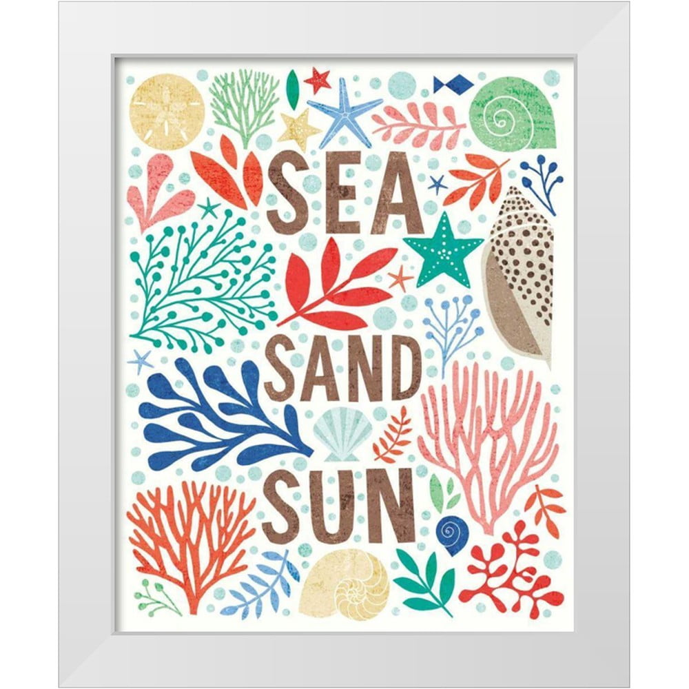 Mullan, Michael 20x24 White Modern Wood Framed Museum Art Print Titled ...