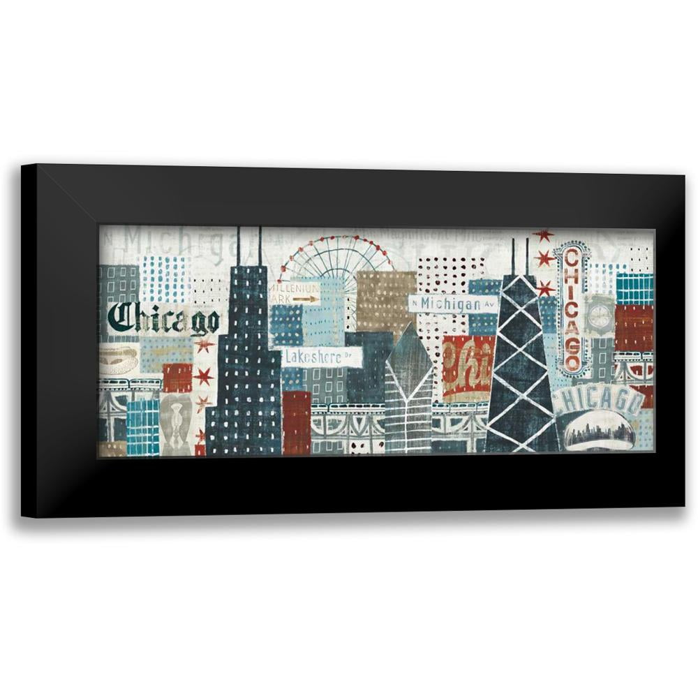 Mullan, Michael 24x12 Black Modern Framed Museum Art Print Titled - Hey ...
