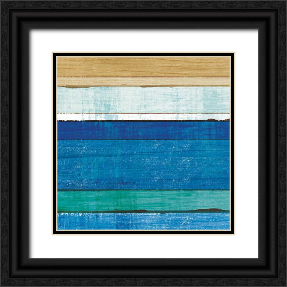 Mullan, Michael 26x26 Black Ornate Wood Framed with Double Matting ...