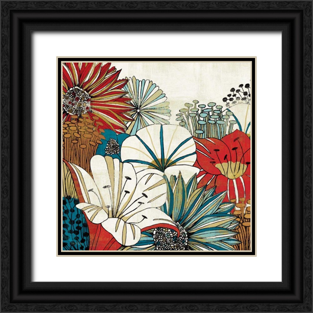 Mullan, Michael 26x26 Black Ornate Wood Framed with Double Matting ...