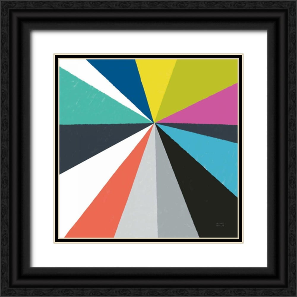 Mullan, Michael 26x26 Black Ornate Wood Framed with Double Matting ...