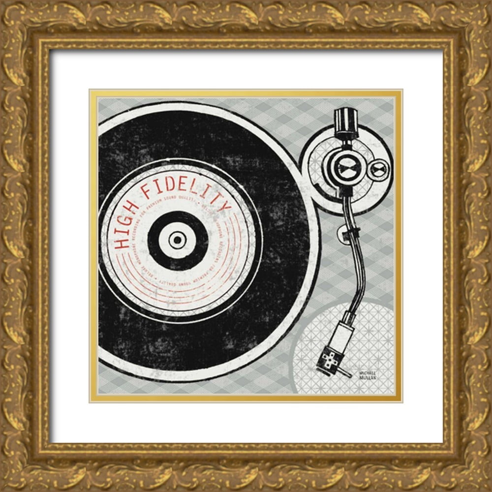 Mullan, Michael 26x26 Gold Ornate Wood Framed with Double Matting ...