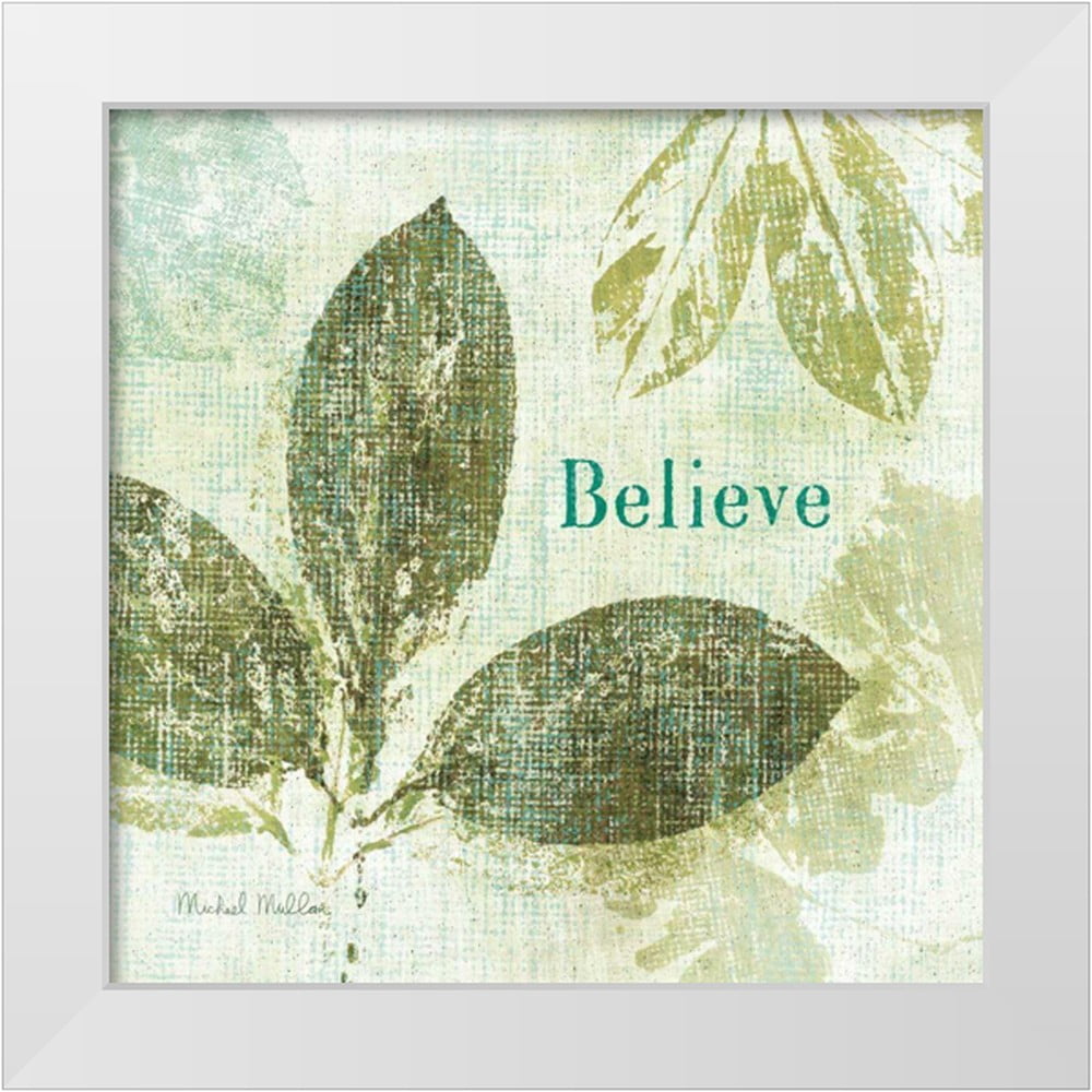 Mullan, Michael 26x26 White Modern Wood Framed Museum Art Print Titled ...