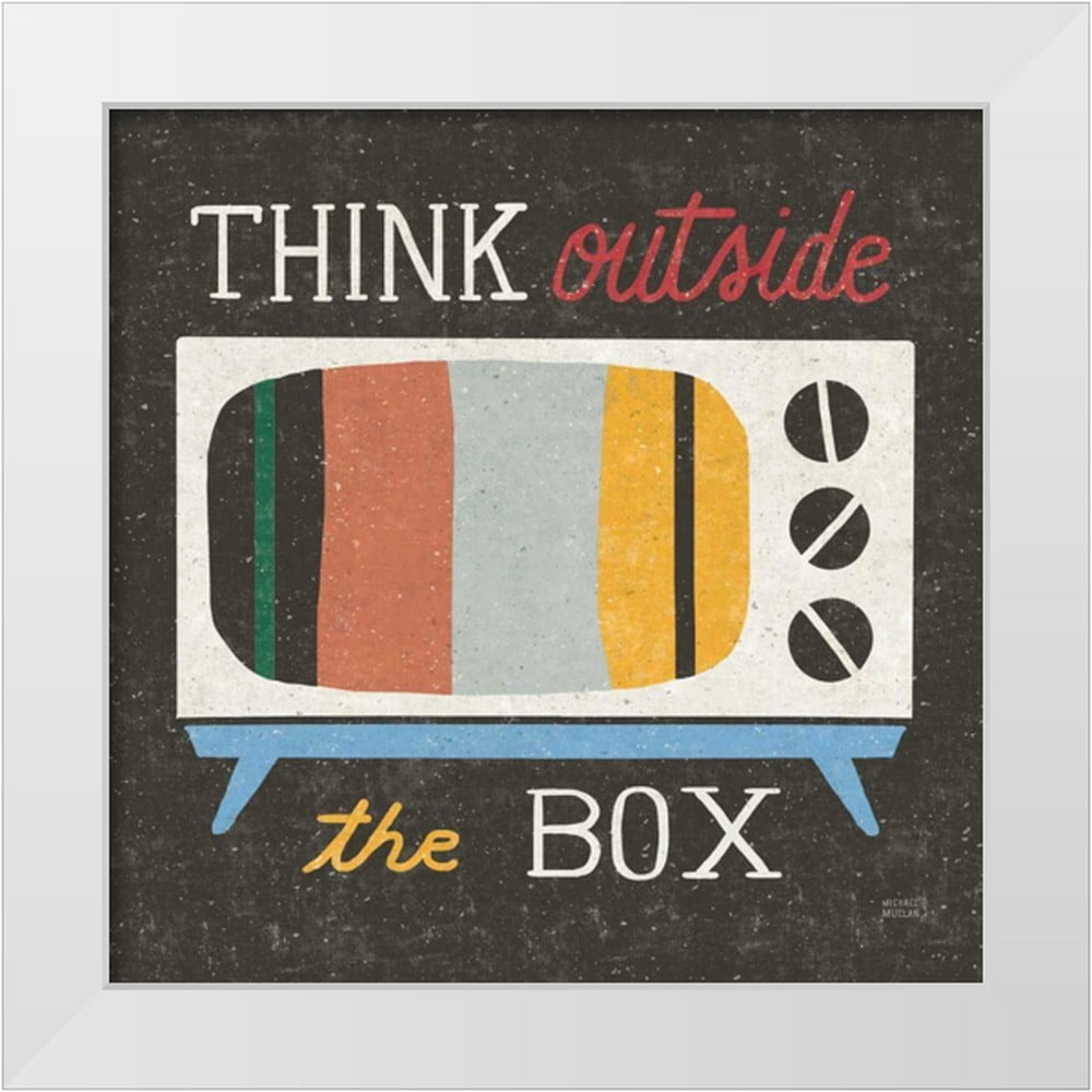 Mullan, Michael 26x26 White Modern Wood Framed Museum Art Print Titled ...
