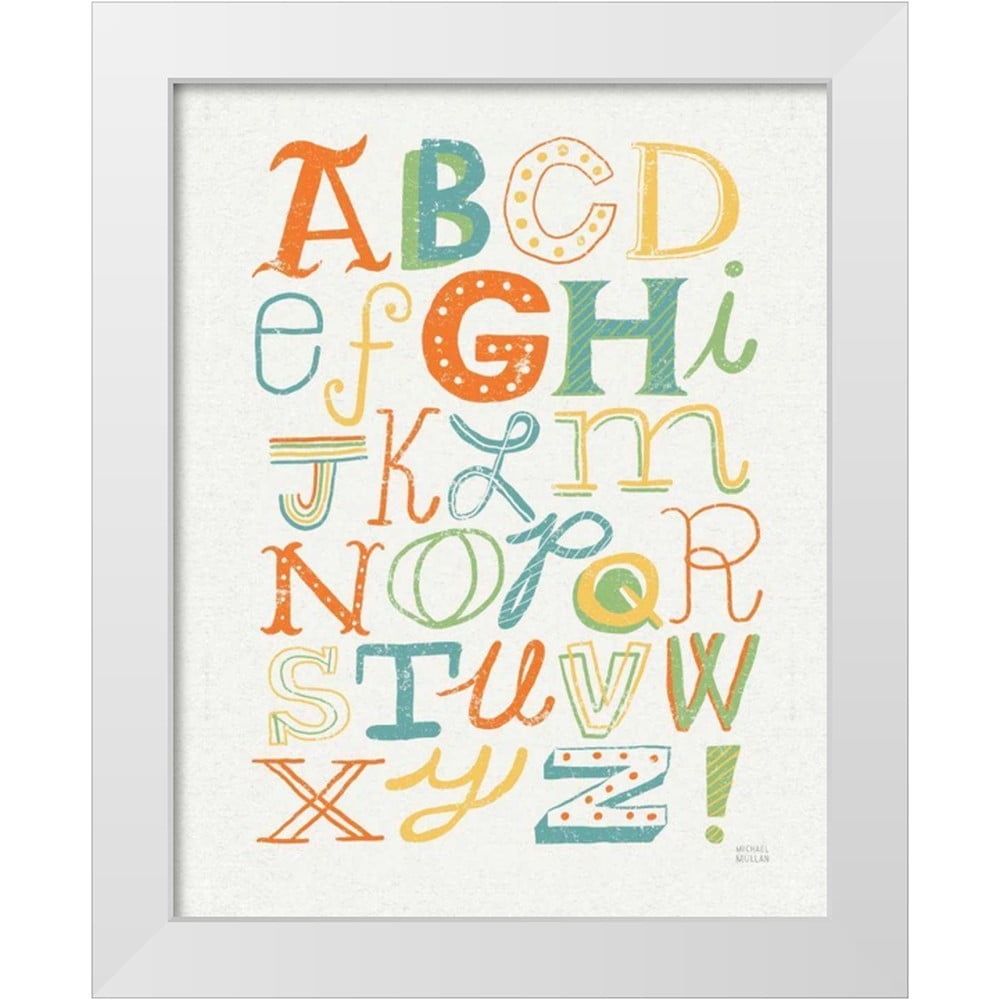 Mullan, Michael 26x32 White Modern Wood Framed Museum Art Print Titled ...