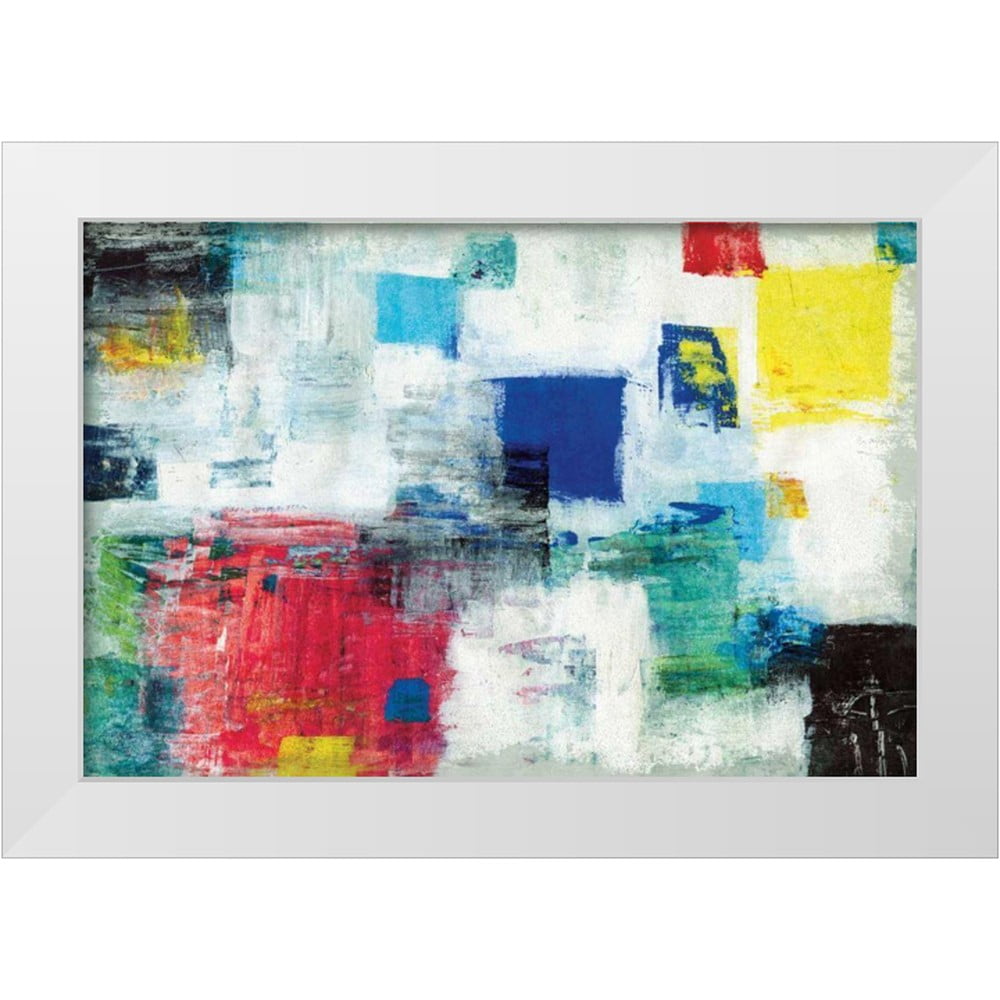 Mullan, Michael 32x23 White Modern Wood Framed Museum Art Print Titled ...