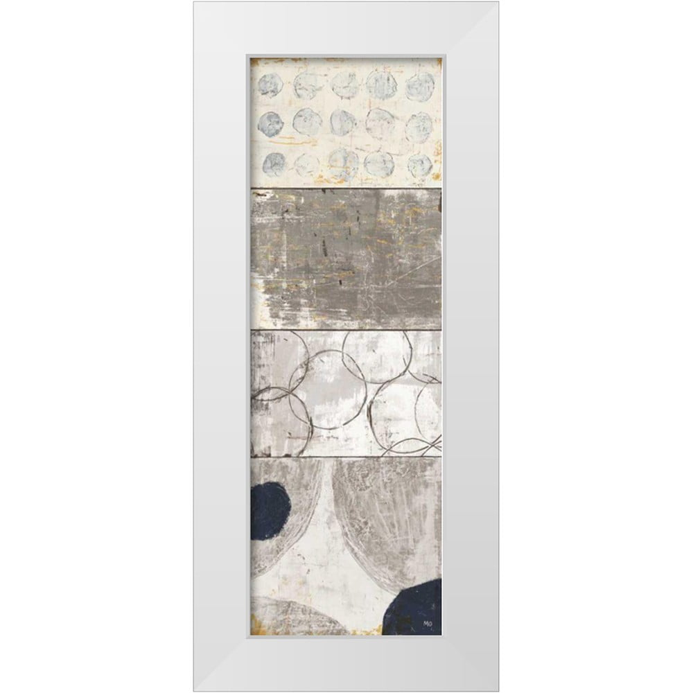 Mullan, Michael 7x14 White Modern Wood Framed Museum Art Print Titled ...