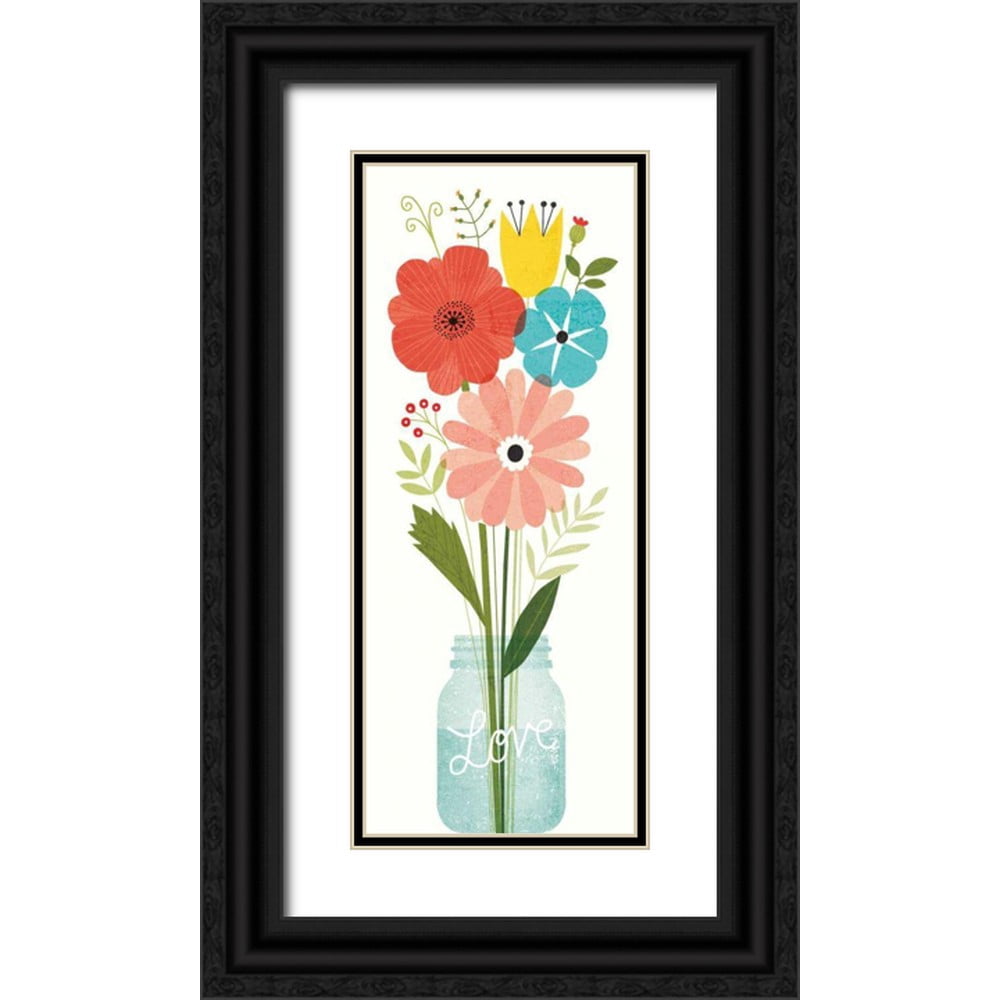 Mullan, Michael 8x14 Black Ornate Wood Framed with Double Matting ...