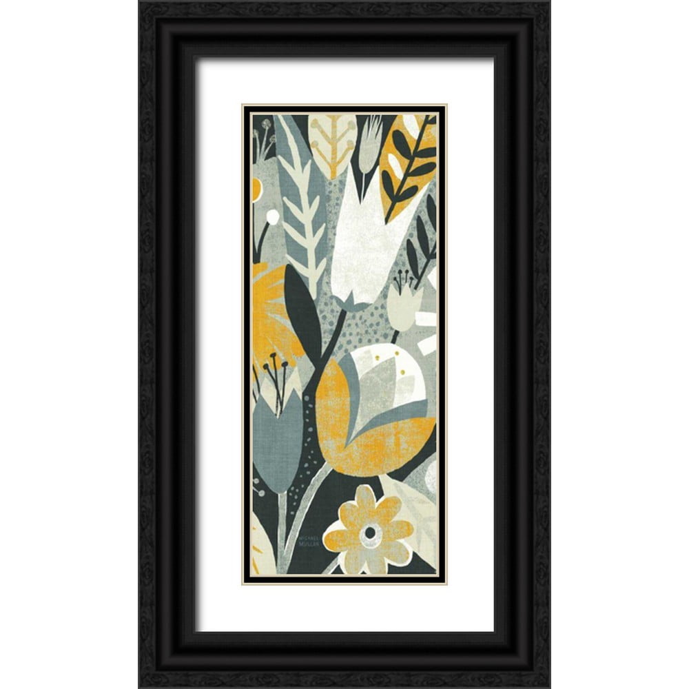 Mullan, Michael 8x14 Black Ornate Wood Framed with Double Matting ...