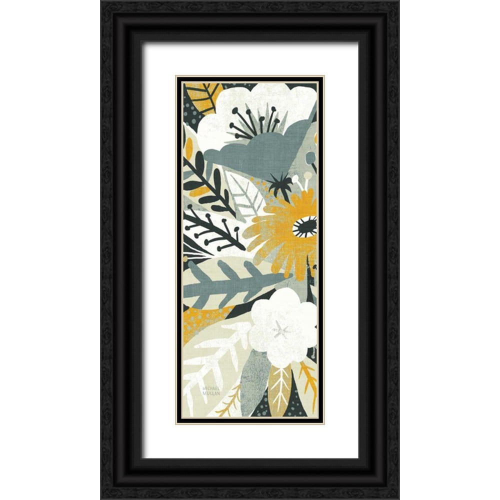 Mullan, Michael 8x14 Black Ornate Wood Framed with Double Matting ...