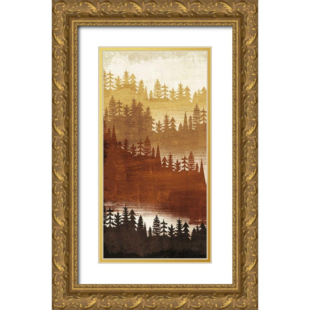 Mullan, Michael 9x14 Gold Ornate Wood Framed with Double Matting Museum ...